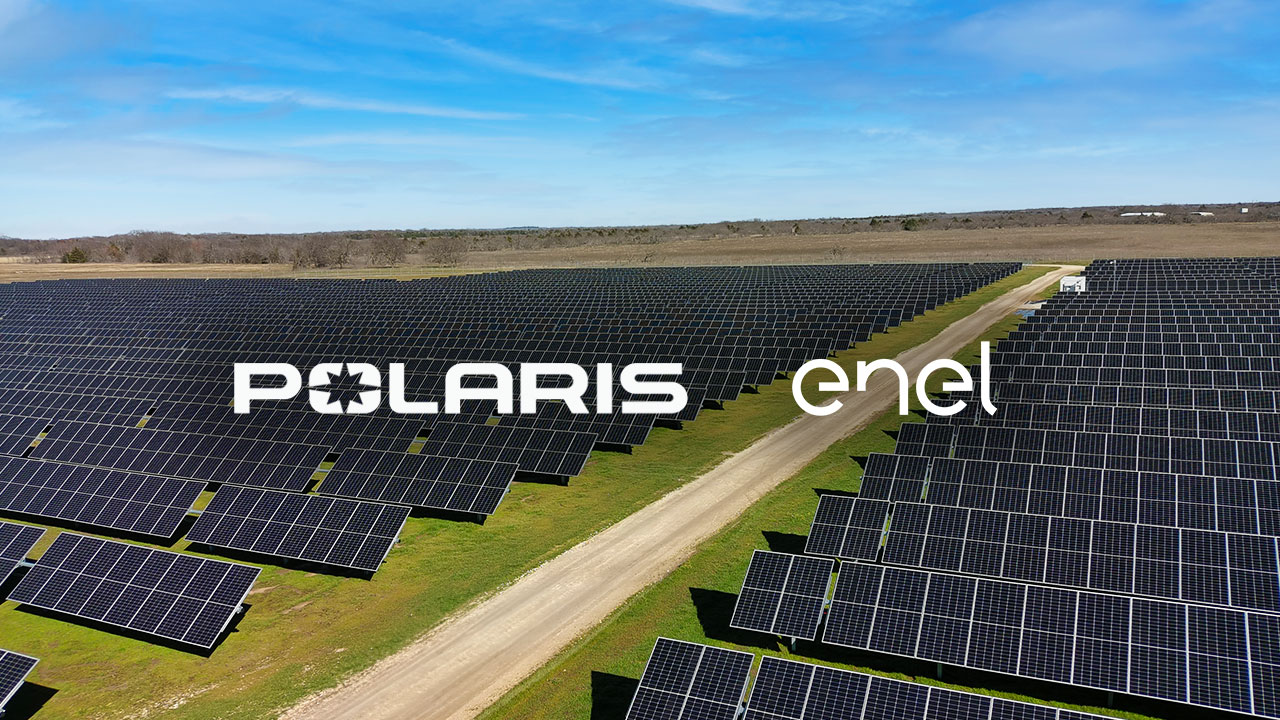 Enel starts operating solar project supported by Polaris deal