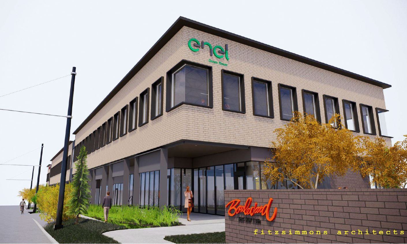North American Clean Energy - Enel’s New Office and Training Space in ...